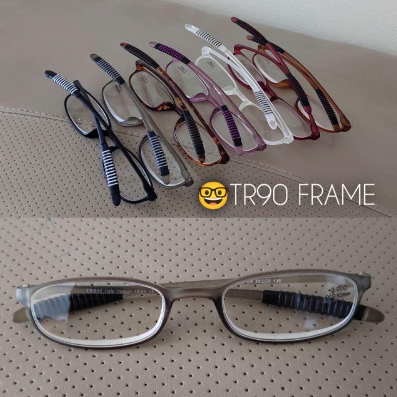 TR90 รุ่นTR190 (ขนาดเล็ก) แว่นสายตายาว แว่นตาอ่านหนังสือ () แว่นตาtr90 (แท้) small LONG SIGHT ...