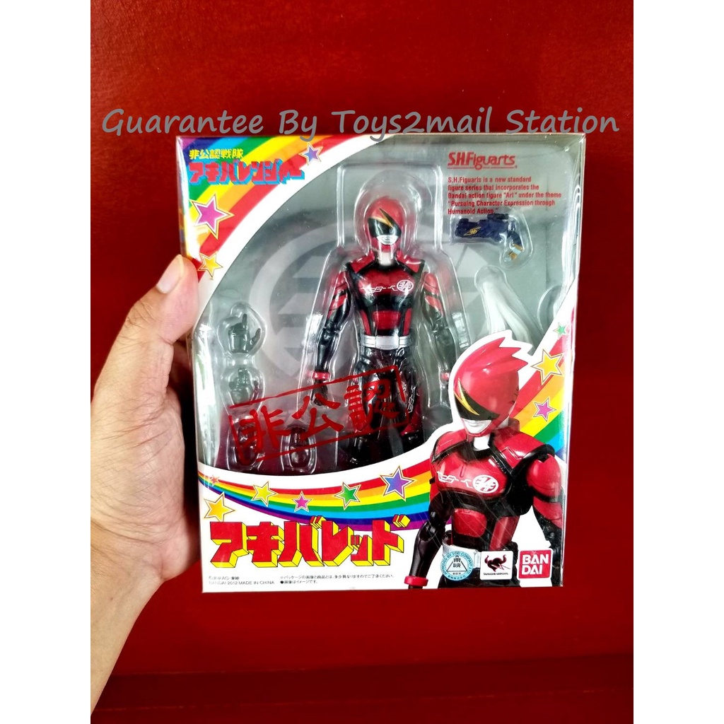 เหมา หรือ แยก RARE BANDAI S.H.Figuarts SHF SENTAI RED RANGER JP HK ของ ...