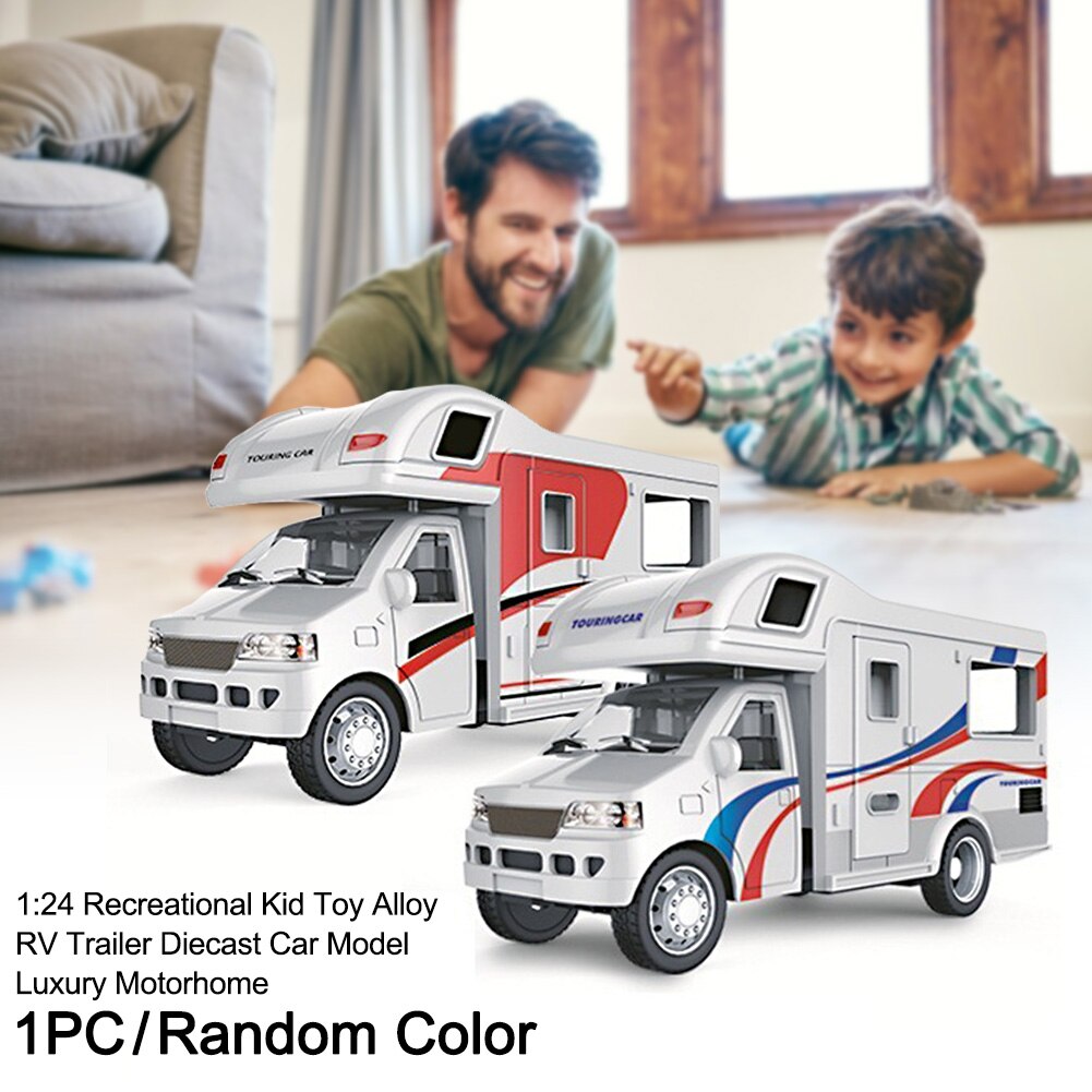 124 Recreational Random Color Car Model Gift Vehicle Simulation RV ...