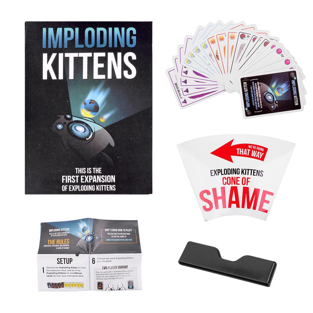 MIE-New Fun Table Card Imploding Exploding Kittens Card Family ...