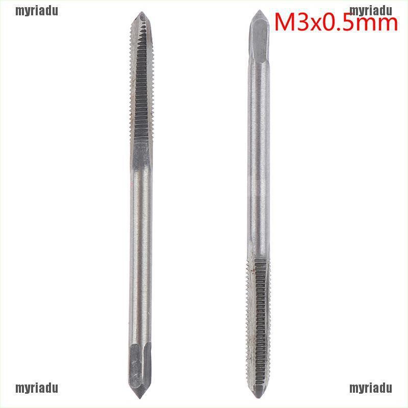 【MRDU】2pcs Straight Fluted Screw Thread Metric Plug Hand Tap Drill Hand ...