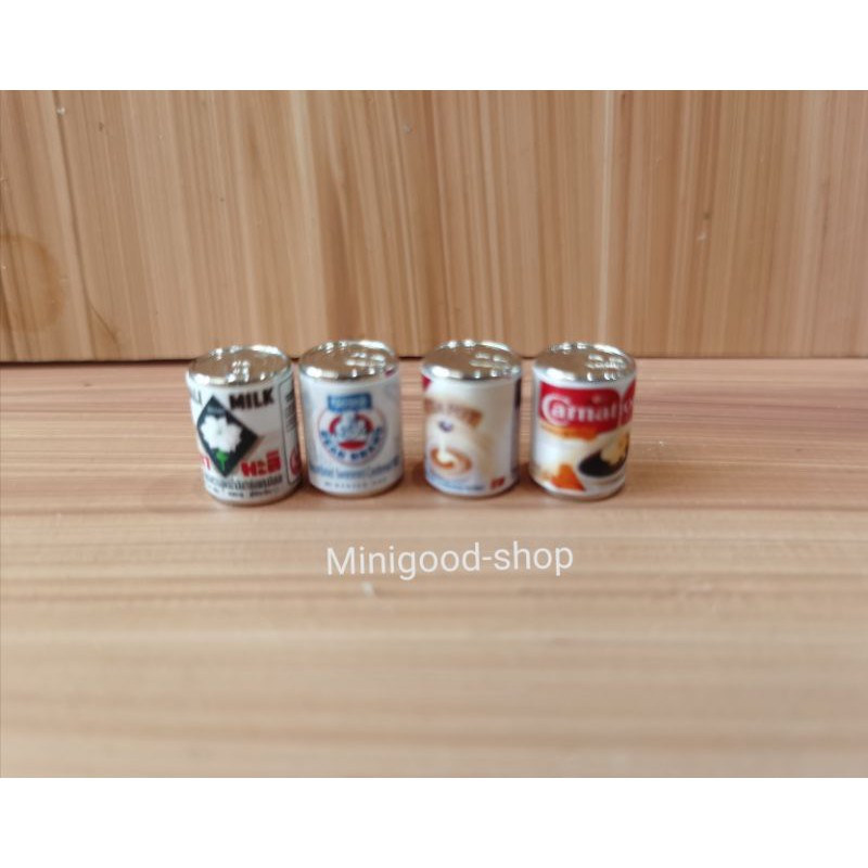 นมกระป๋องจิ๋ว นมจิ๋ว นมข้นหวานจิ๋ว miniature milk miniature ของจิ๋ว ของ ...