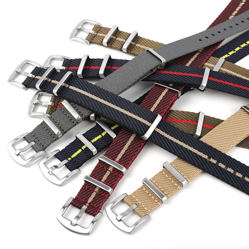 สายนาฬิกานาโต้ nato strap สี Navy Blue - bonnie_889 - ThaiPick