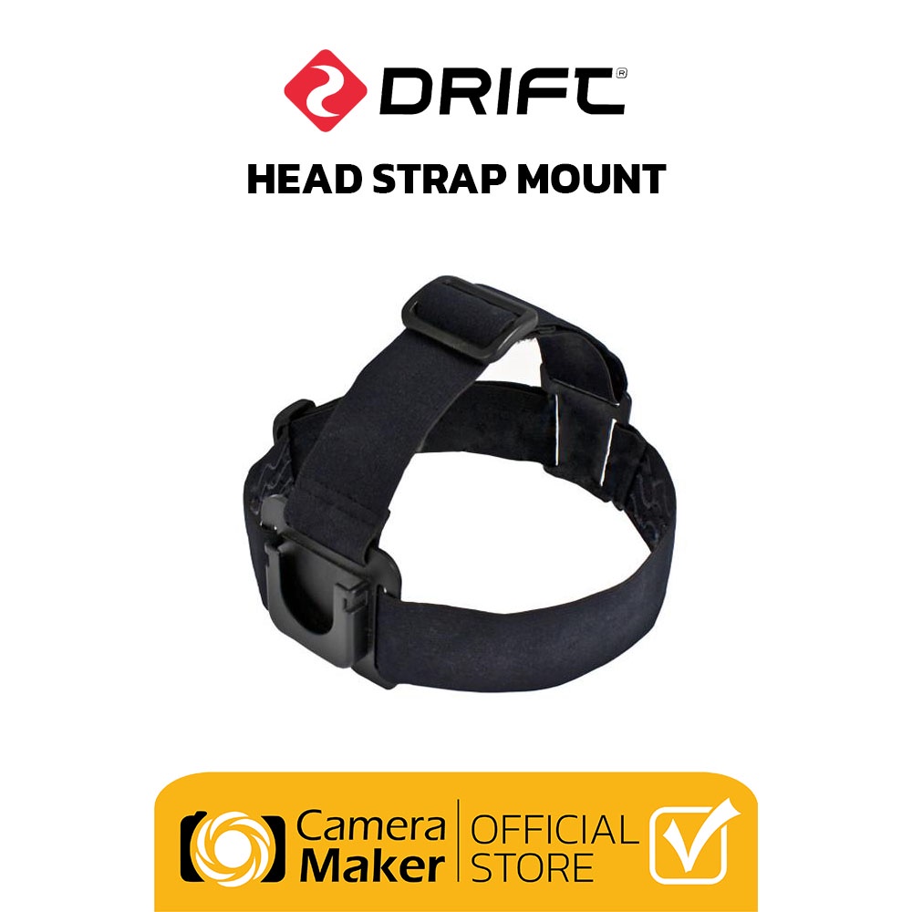 DRIFT Head Strap Mount อุปกรณ์เสริมกล้องแอคชั่น | Shopee Thailand