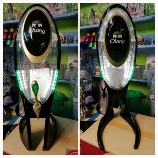 ทาวเวอร์เบียร์ช้าง beer tower Chang รุ่นใหม่ ทรงแค๊ปซูล | Shopee Thailand