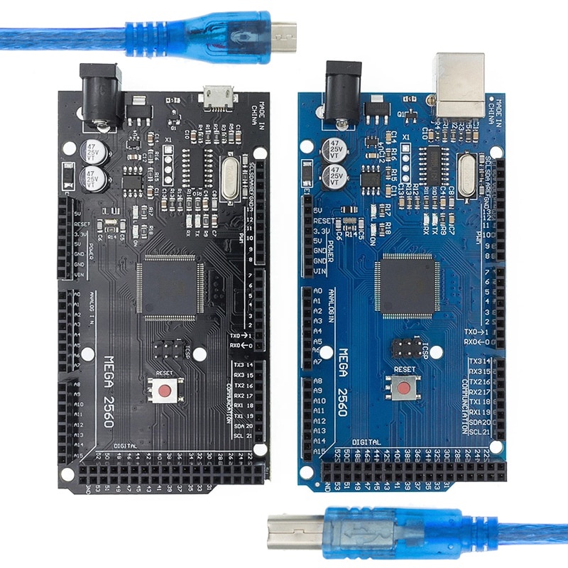 บอร์ดทดลอง Mega2560 Mega 2560 R3 Atmega2560 16au Ch340g Avr Usb Mega2560 Pro สําหรับ Arduino