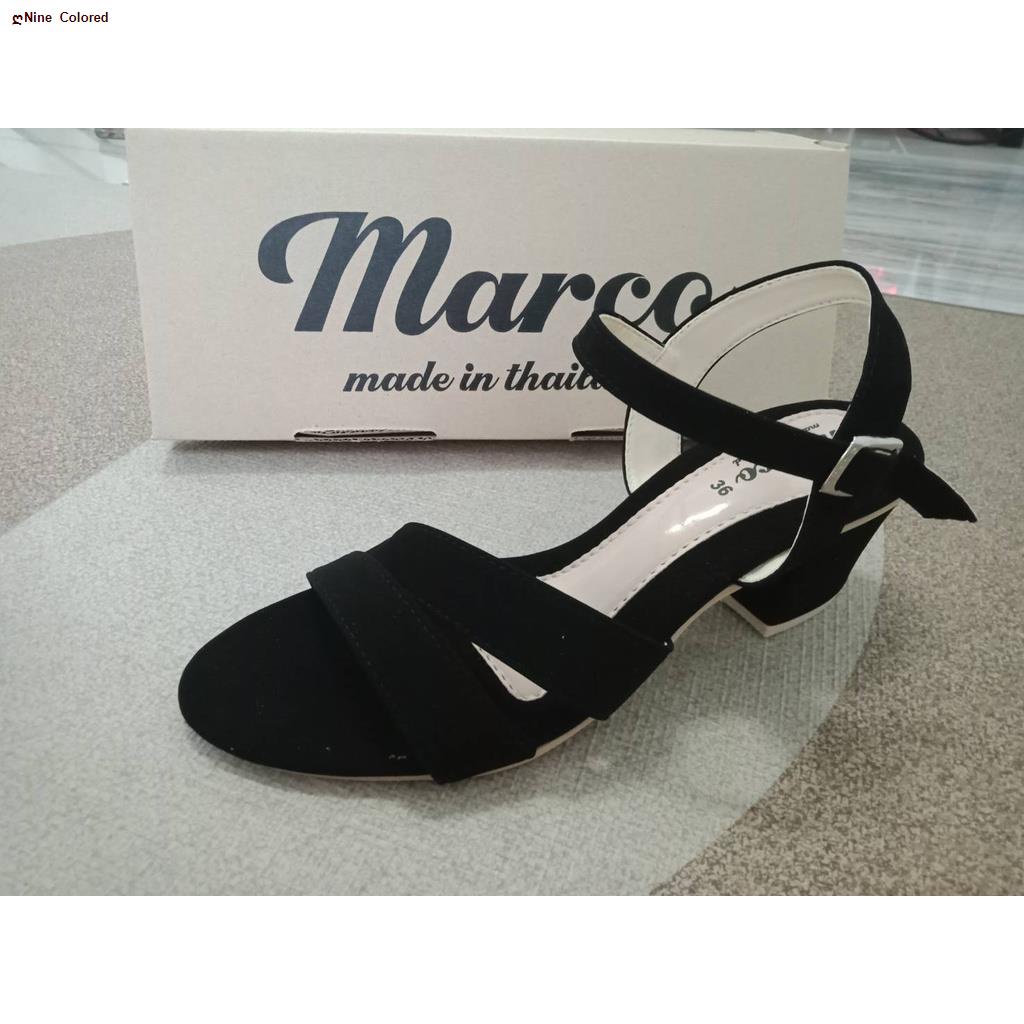 ┋ღNine Colored????Marco Brand รองเท้าส้นสูงผู้หญิง ???? รุ่น A1004 ส้น ...