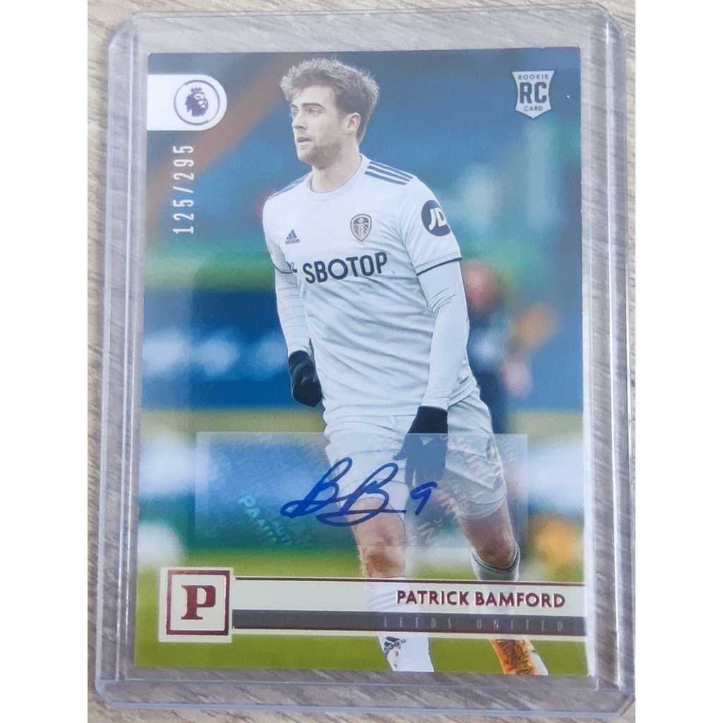 การ์ดนักเตะฟุตบอล 2020-21 Panini Chroncles Soccer Patrick Bamford 125/ ...