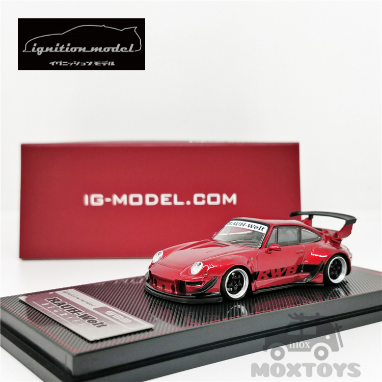 IG 1:64 RWB 993 Red Diecast Model Car - moxtoys.th - ThaiPick