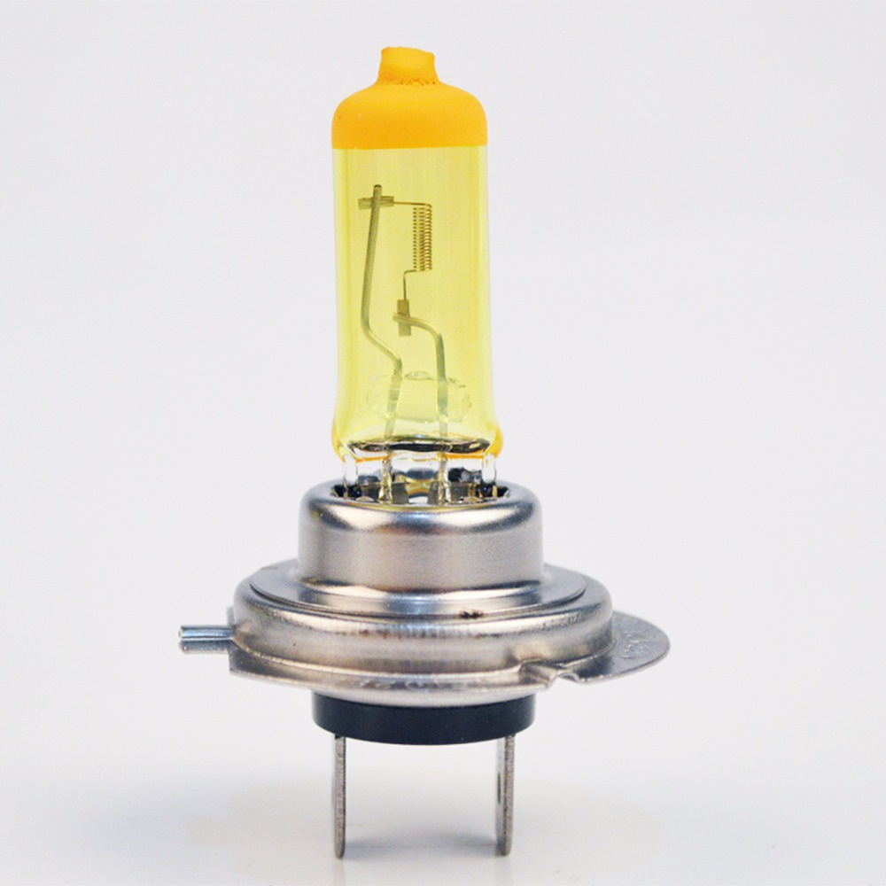 Hippcron 1 PCS Yellow H1 H3 H4 H7 H8 H11 9005 9006 Halogen Bulb 12V 55W ...