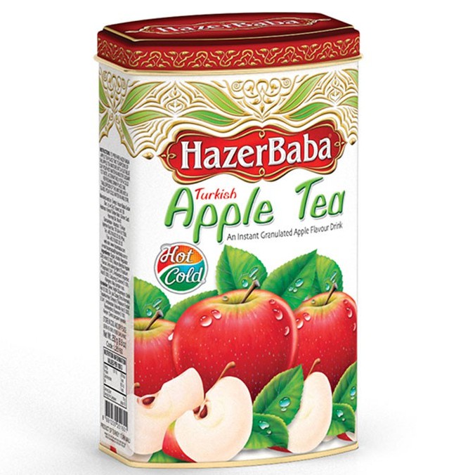 ชาแอปเปิ้ลแดงแบบผงHazer Baba Turkish Apple Tea ขนาด 250 g สินค้าจาก ...