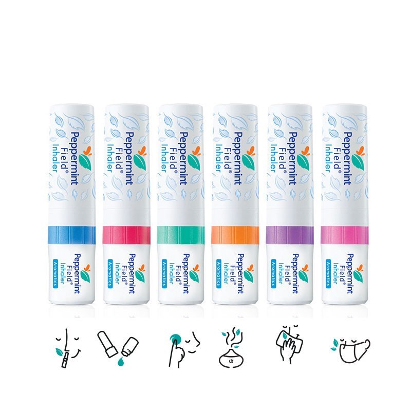 ขายดี ขายยกโหล Peppermint Field ยาดมเป๊ปเปอร์มิ้นท์ ฟิลด์ 12 หลอด - wfq ...