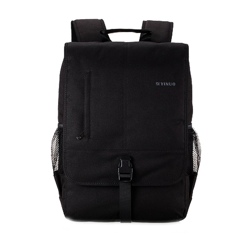 YINUO กระเป๋าเป้สะพายโน๊ตบุ๊ค กันน้ำ (notebook bag) (สีดำ ...