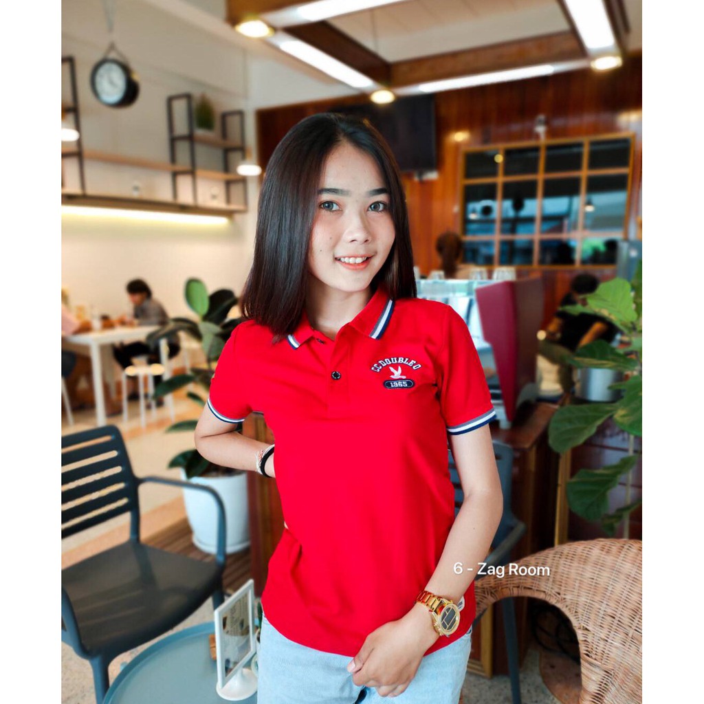เสื้อยืดคอปกPOLO CC DOUBLE O (ผู้หญิง) งานป้าย (SMLXL) NO. Polo Women 03 - watcharazklaytukjaa ...