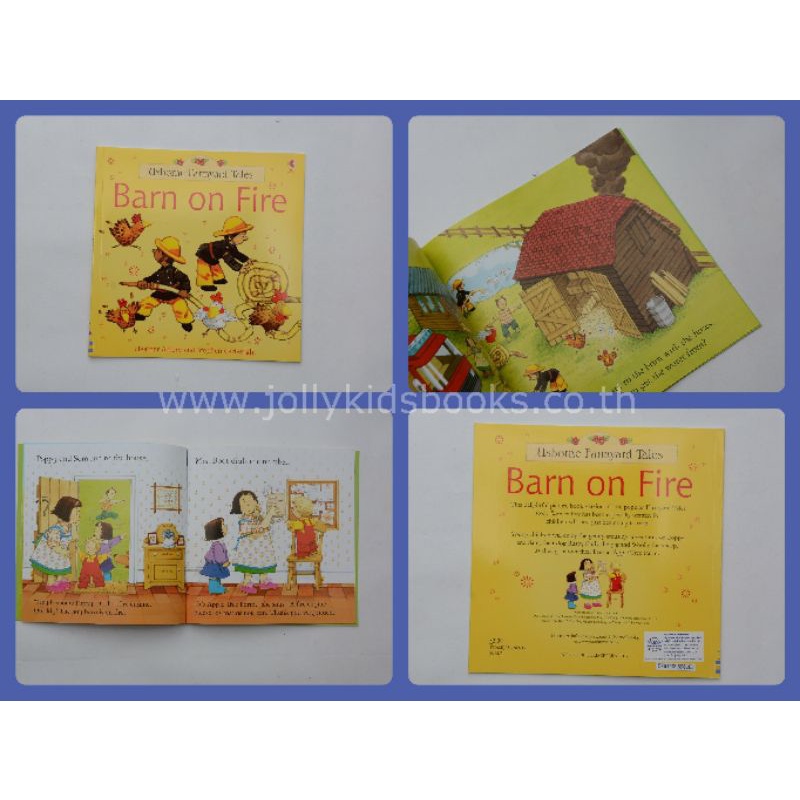 Usborne Farmyard Tales- Barn On Fire | Shopee Thailand