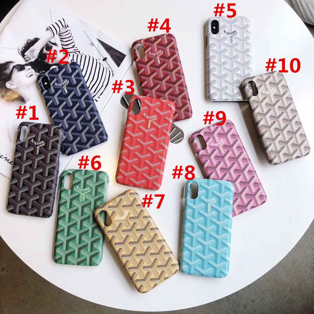 iphone 7 8 Plus X Xs Max Xr 11 Pro Max Fashion Brand GOYARD Phone Case ...