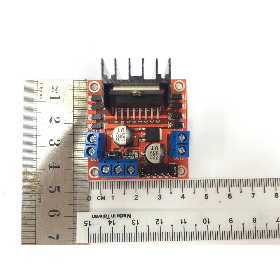 L298N 2A DC Motor Stepper Motor Driver Speed Controller Module Dual H Bridge for Arduino Smart ...