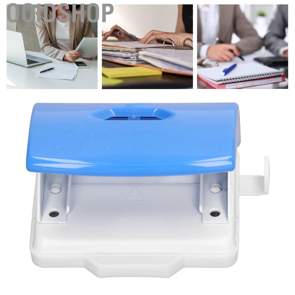 Ooidshop Hole Punch Blue 2 Multifunction Bracket Puncher With Ruler NEW ...