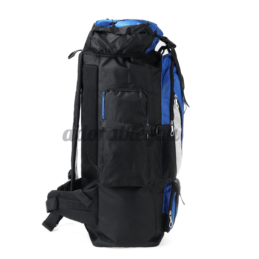 100L Hiking Daypack Mountaineering Bag Travel Waterproof Camping ...