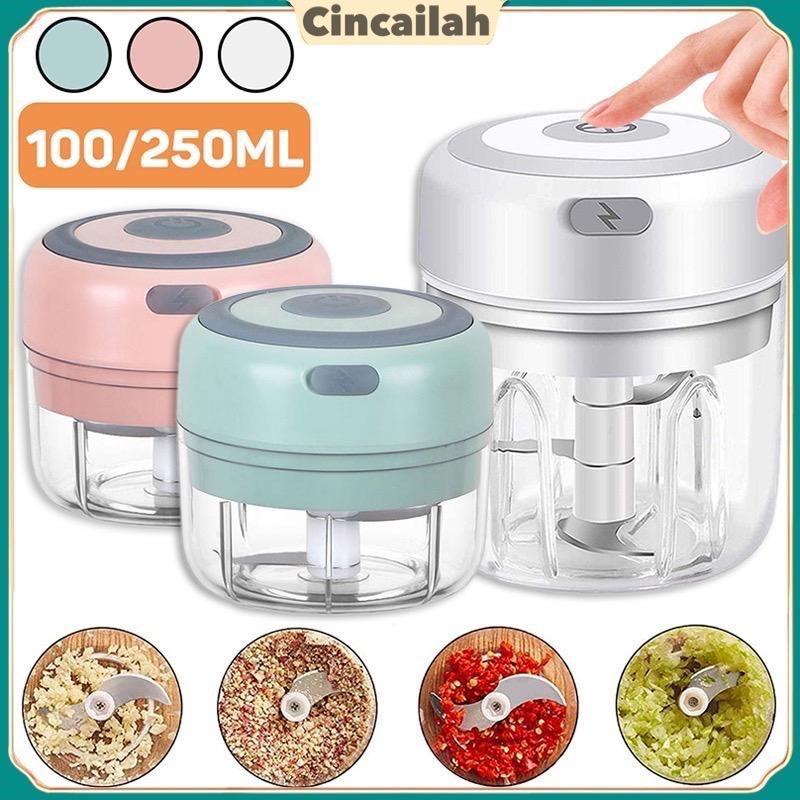 Wireless Garlic Chopper Electric Mini Food Blender Processor Ginger ...