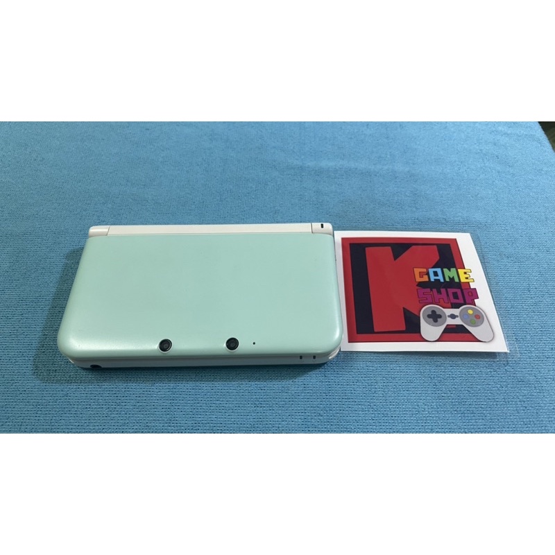 3ds LL Console Mint สีขาวมิ้น มือสอง(USED) เครื่องเล่นเกมส์พกพา ...