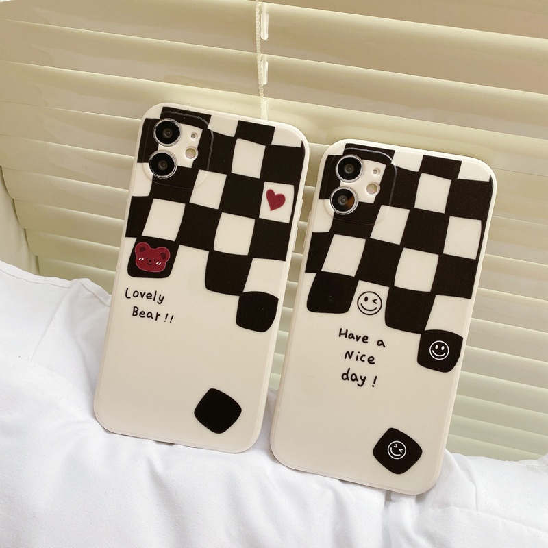 เคสโทรศัพท์ชนิดซิลิโคน Tpu แบบนิ่มลายสก๊อตหน้ายิ้มสําหรับ Oppo A94 A93