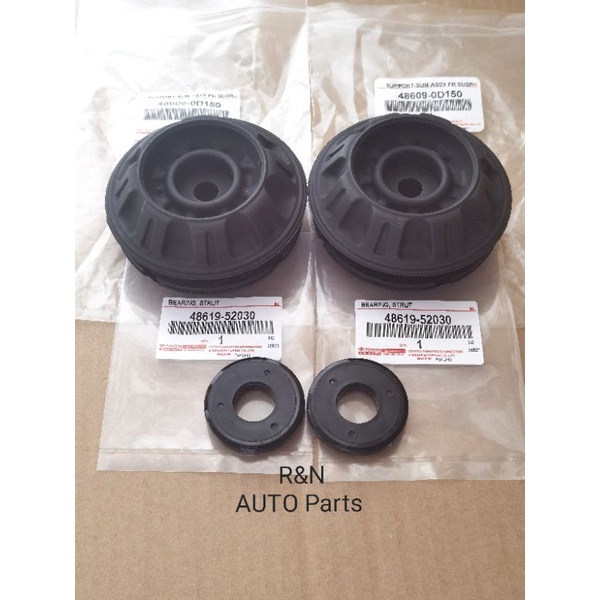 ยางรองเบ้าโช๊คลูกปืนเบ้าโช้คหน้าซ้ายขวา TOYOTA Vios yaris ราคา4ตัว ...