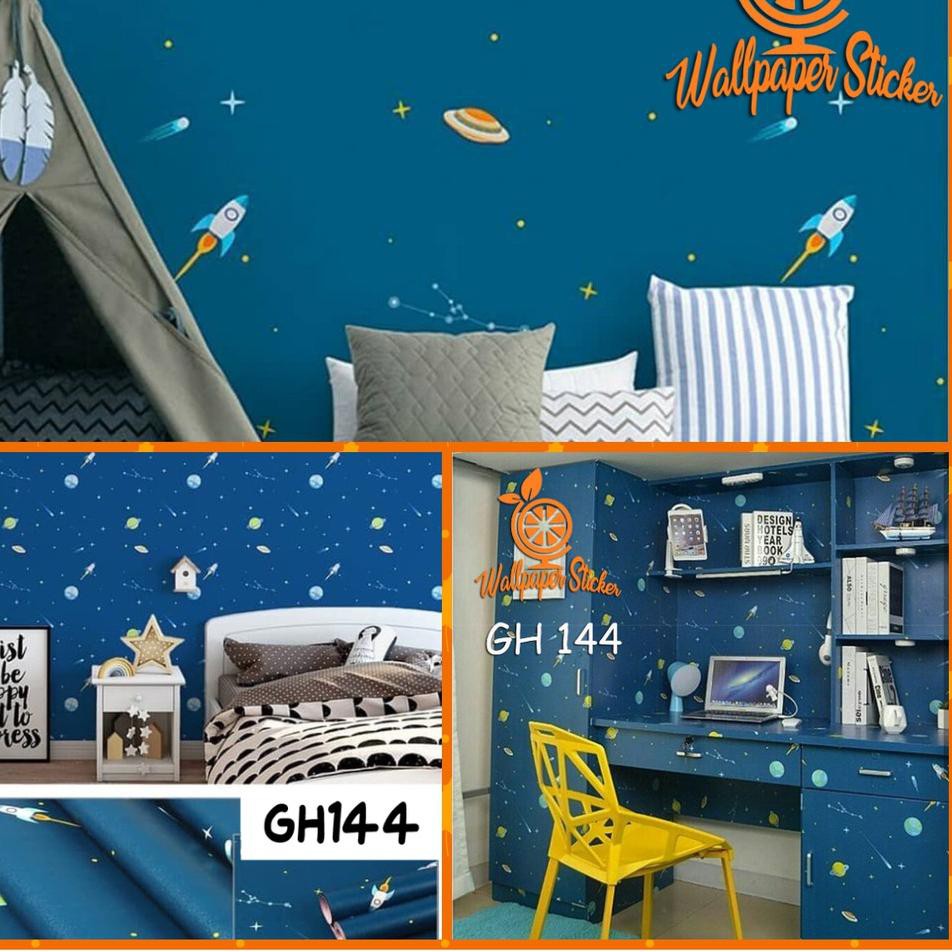 สติ๊กเกอร์วอลเปเปอร์ติดผนังลาย Gh / Wallpaper / 45ซม. X 10มม. - Gh144 ...