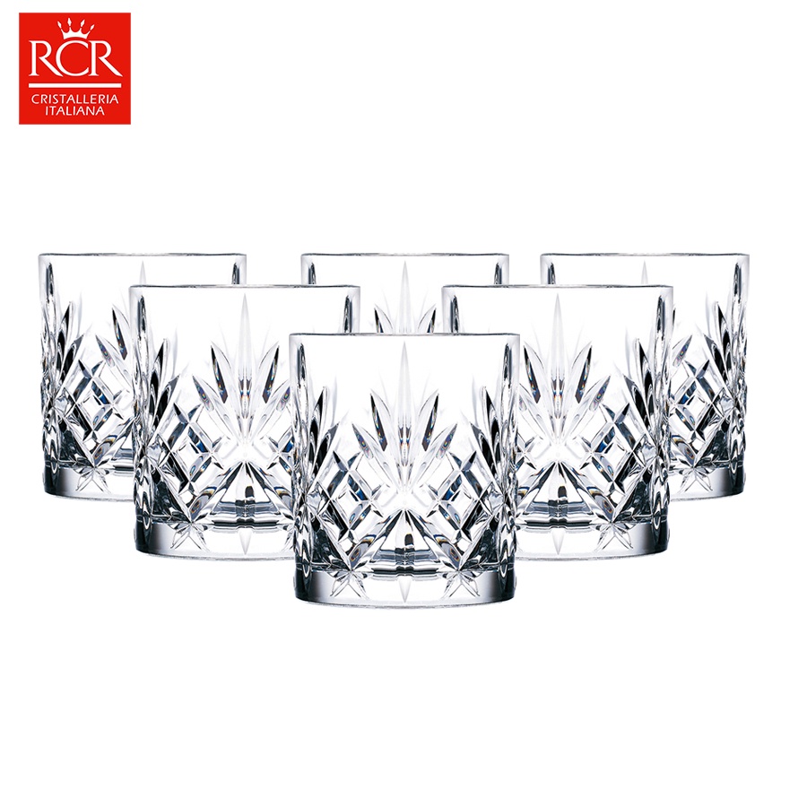 RCR Melodia tumbler 230 ml (6 ใบ) แก้วน้ำ แก้วคริสตัล แก้วน้ำหรู - bantaicrystal - ThaiPick