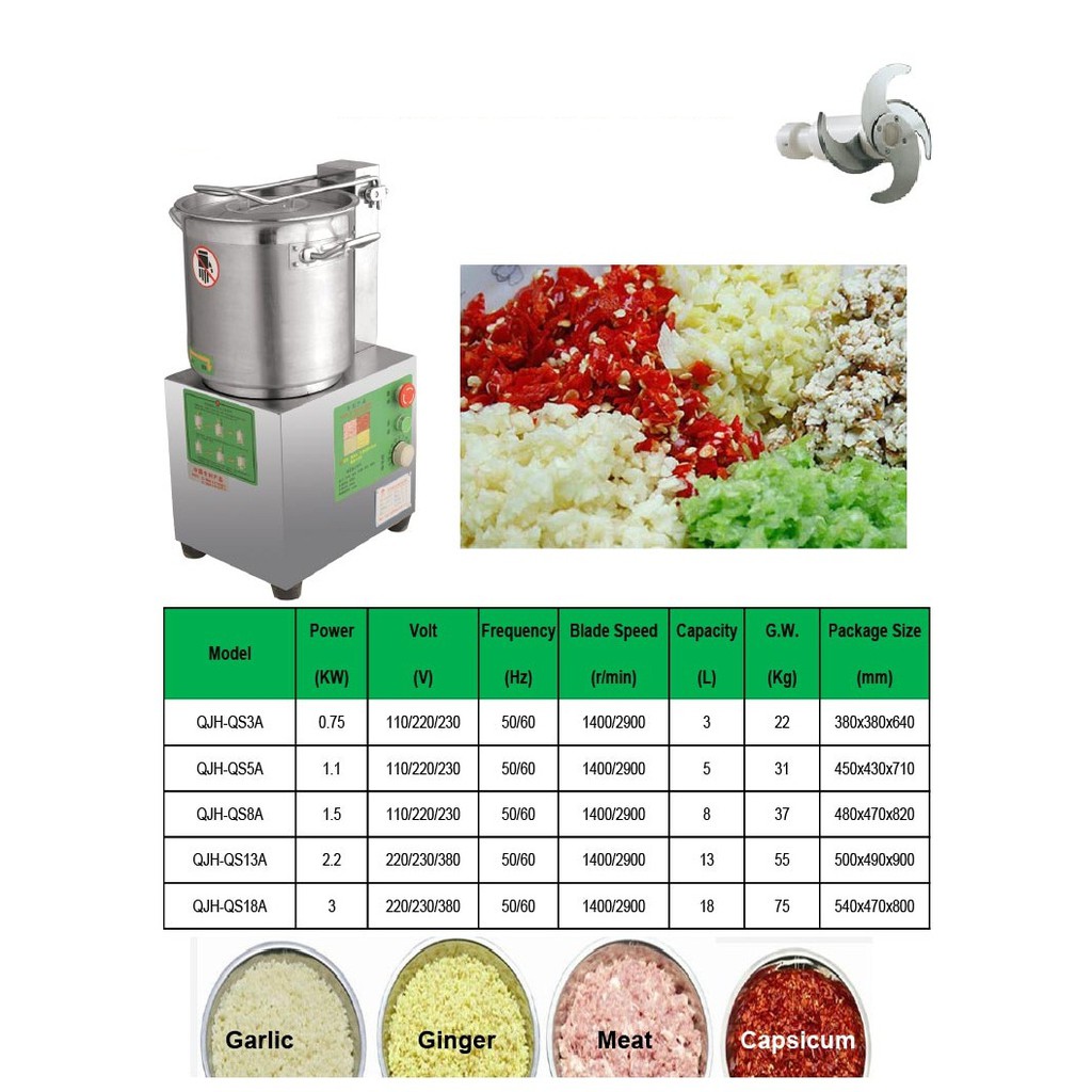 FUJI ICE เครื่องบดพริกแกง ขนาด 5 ลิตร - fuji_ice_official_store - ThaiPick