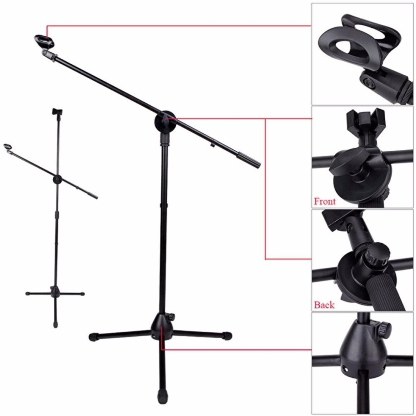 The Plant Microphone Stand 2 หัว พร้อมคอจับไมค์ 2 ตัว | Shopee Thailand