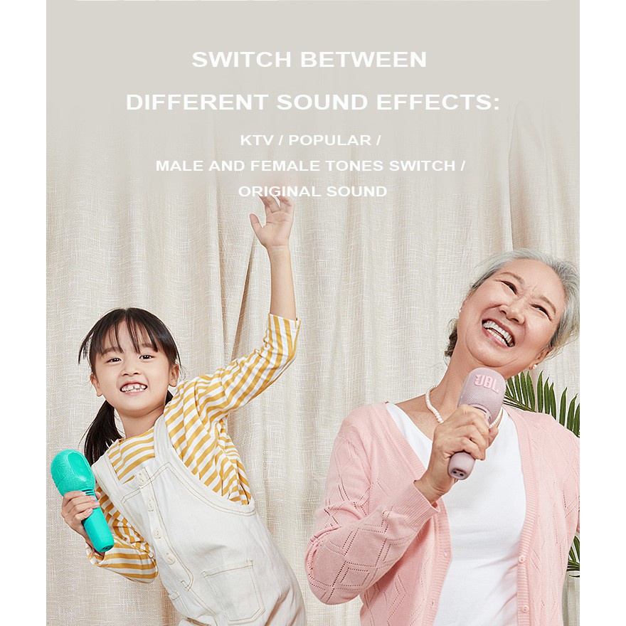 JBL KMC 300 Wireless Bluetooth Karaoke Microphone KMC300 ไมโครโฟน ...