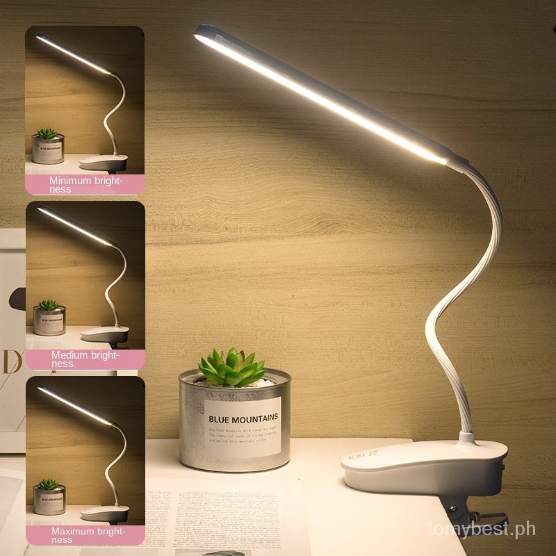 LED Eye Protection Reading Lamp USB Touchless Dimming Small Desk Lamp ...