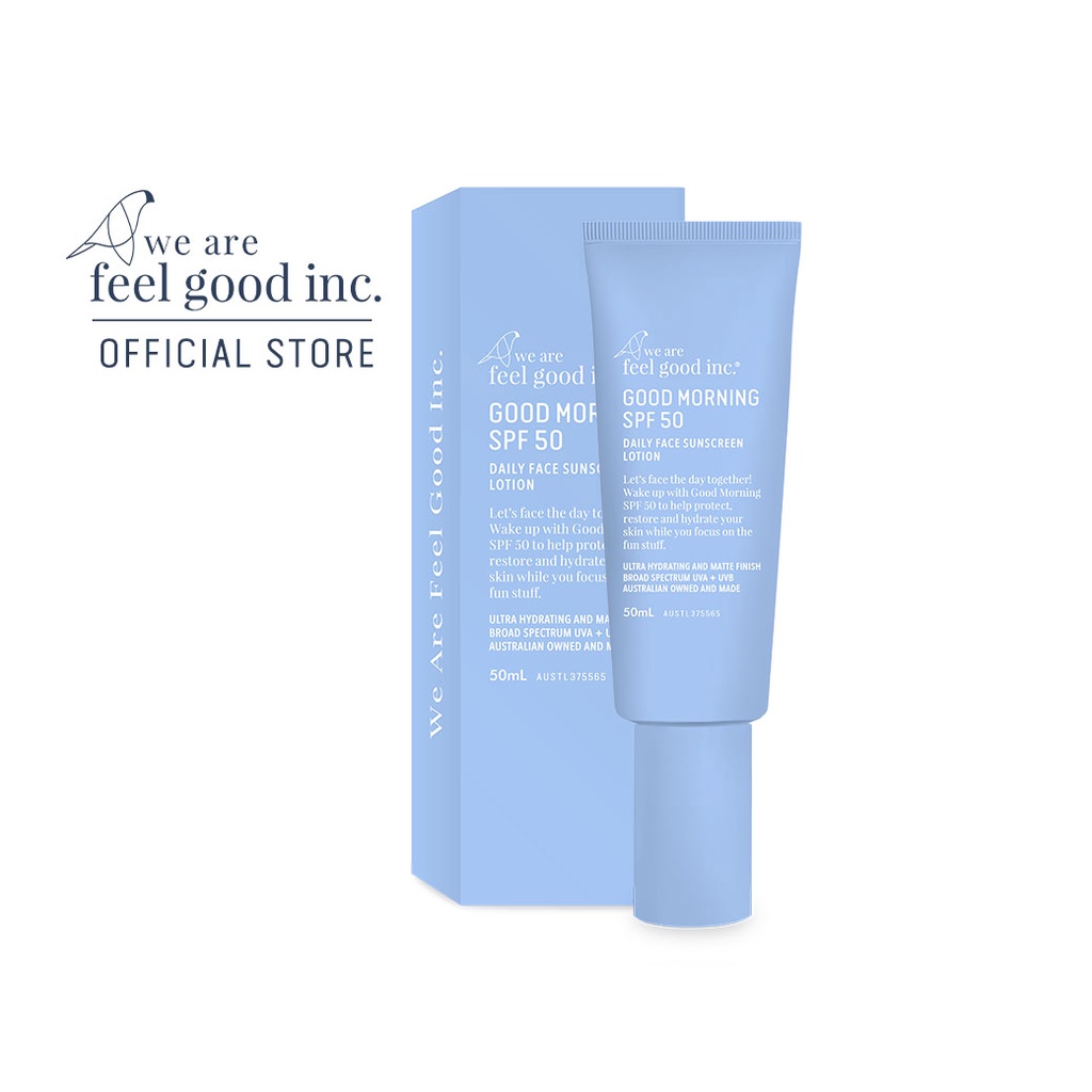 We Are Feel Good Inc. Good Morning SPF50 Daily Face Sunscreen Lotion กู ...