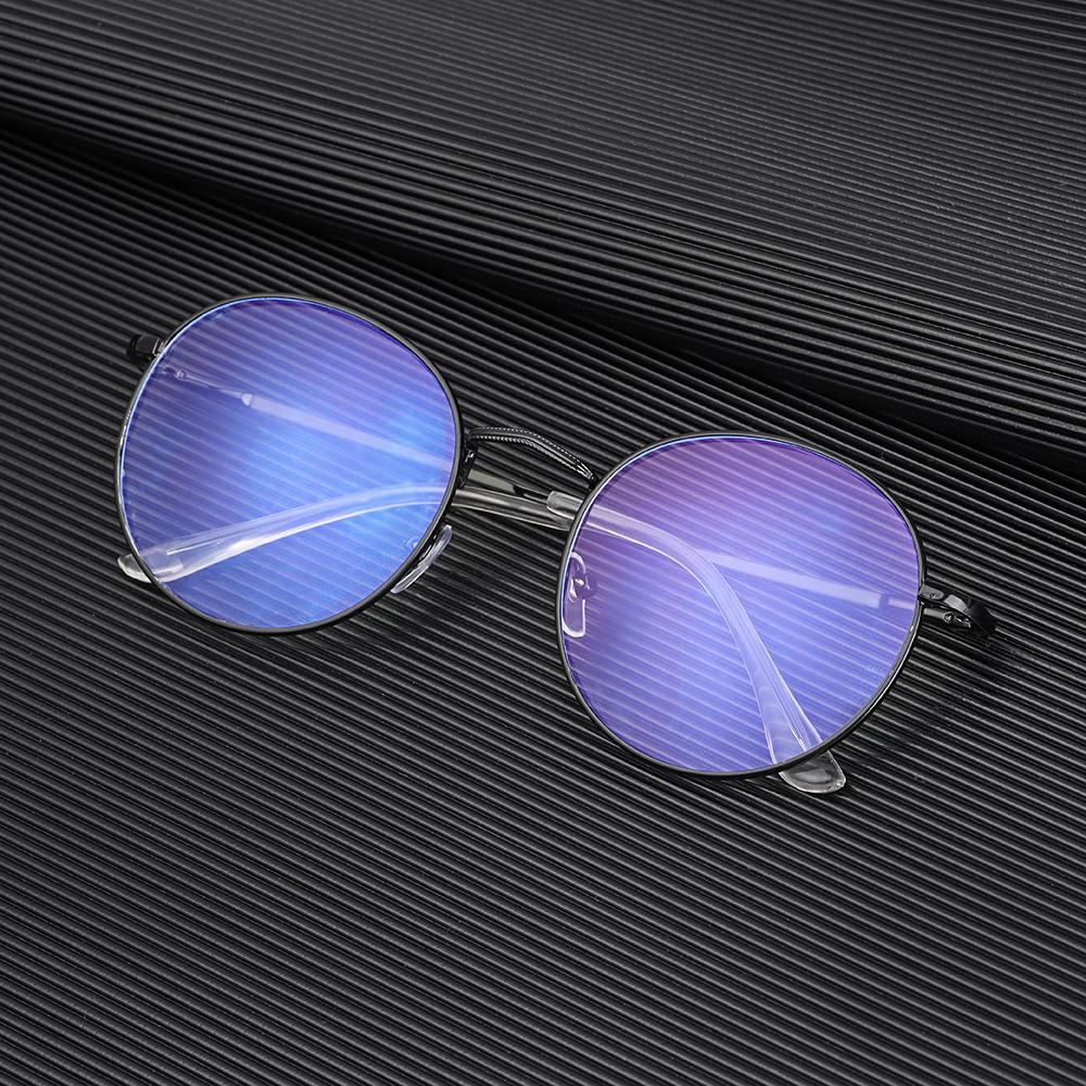 Yveta แว่นตาแฟชั่น กรอบโลหะ น้ําหนักเบา แบบพกพา สไตล์วินเทจ - yveta.th - ThaiPick