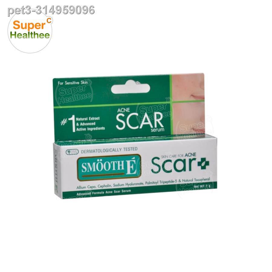 Smooth E Scar Smooth Silicone Sheet (1ชิ้น) สมูทอี ป้องกันการเกิดรอย ...