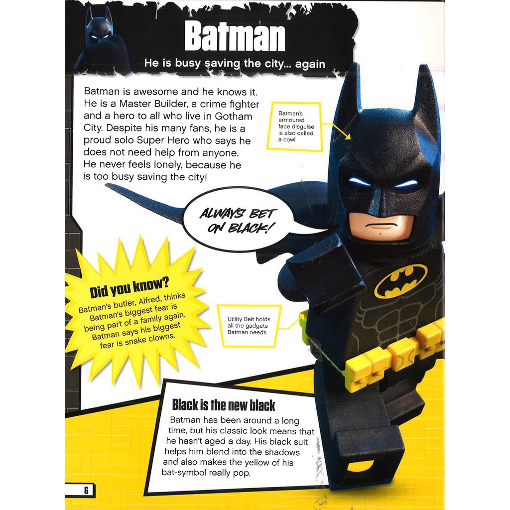 BBW หนังสือ The Lego Batman Movie The Essensial Guide H/B Children's ...