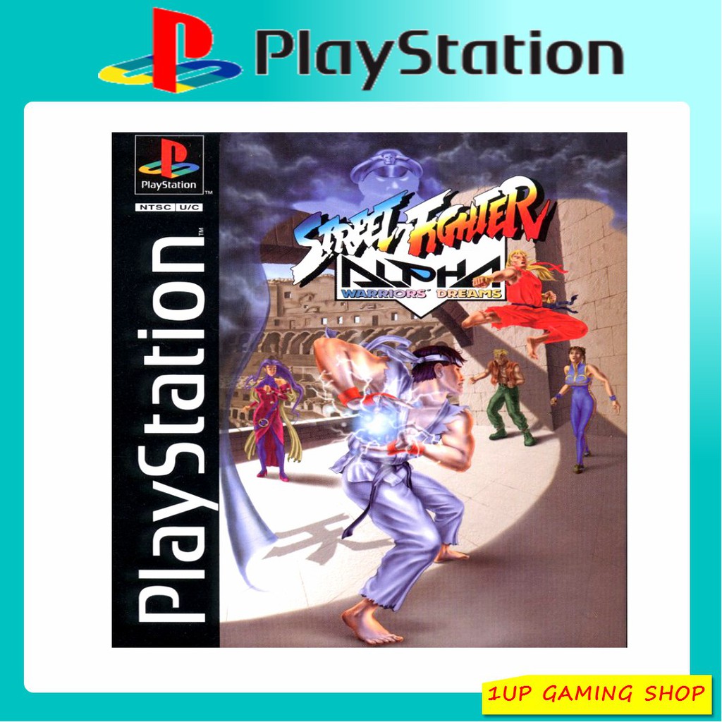 การ์ดเกมส์ Ps 1 Street Fighter Alpha สําหรับเกมส์การ์ด CD ...