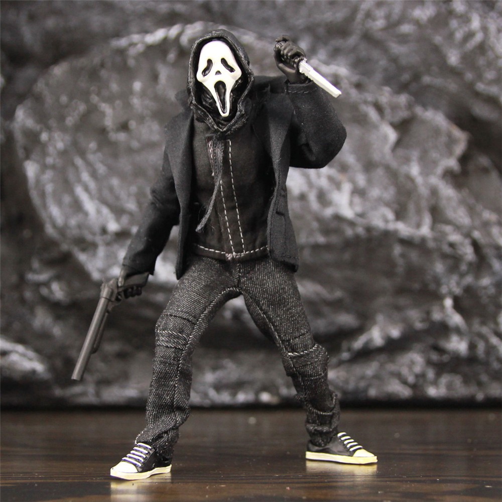 Custom Classic Horror Film Scary Movie Scream 6" Action Figure Ghost ...