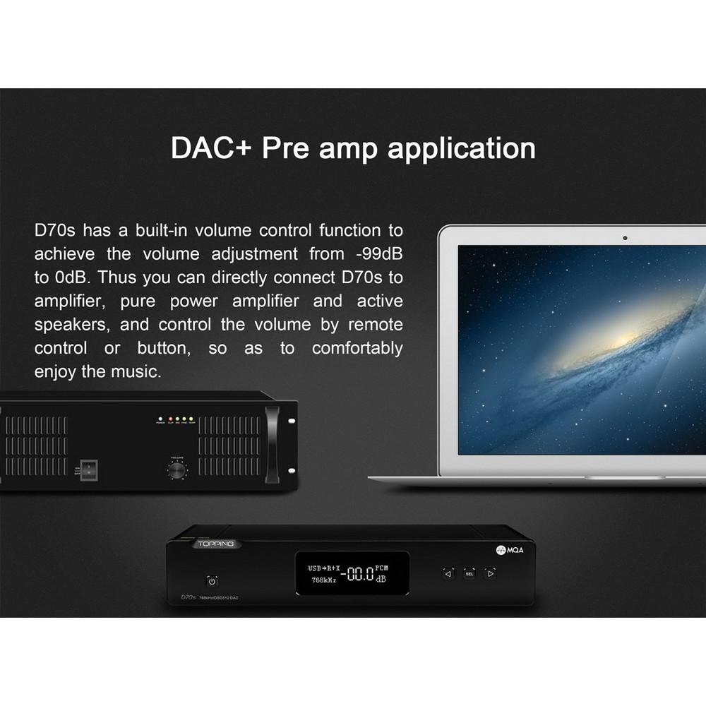 Topping D70S MQA DAC แบบตั้งโต๊ะ ประกันศูนย์ไทย - holysai_official ...