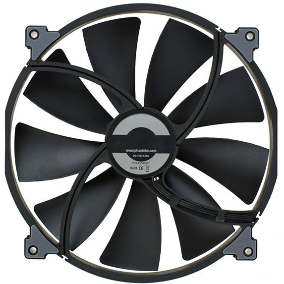 PHANTEKS big air flow 200mm fan PH-F200SP for computer cases - i ...