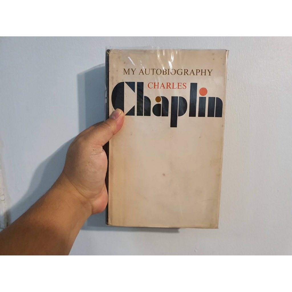 รายเซ็น CHARLIE CHAPLIN : Book MY AUTOBIOGRAPHY 1964 | Shopee Thailand