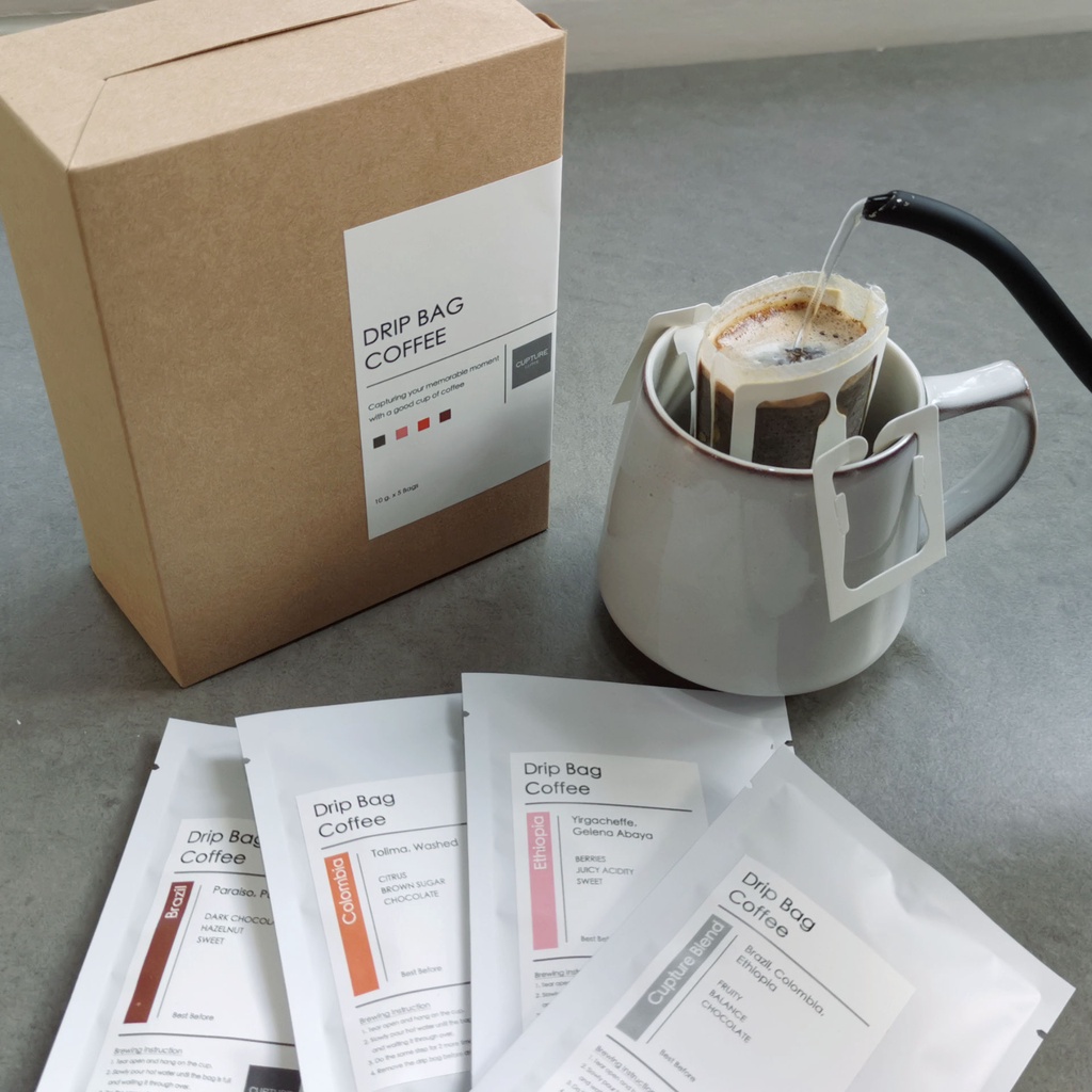 CUPTURE COFFEE Drip Bag Box Set กาแฟดริปแบบกล่อง (1 กล่องมี 10 ซอง ...