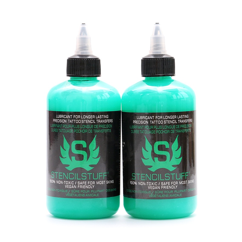 250ml American brand Stencil Stuff Tattoo Stencil Transfer Formula 8oz Longer Lasting Tattoo ...