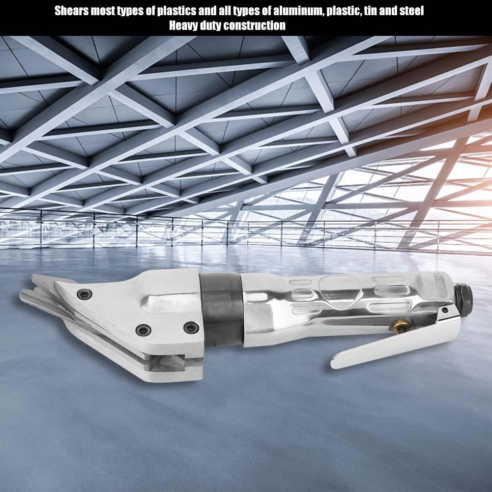 SY-80585 Pneumatic Metal Cutting Shear Scissors 1/4" Air Inlet 2200rpm ...