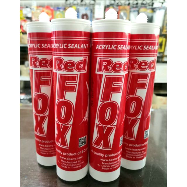 กาวอะคริลิค อะคริลิก อะคิลิค อะคิลิก กาวซิลิโคน Red Fox | Shopee Thailand