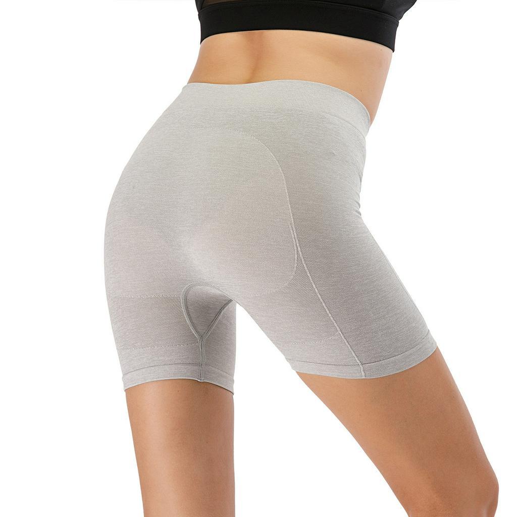 Womens High Waist Seamless Shorts Gym Fitness Yoga Pants Tummy Control