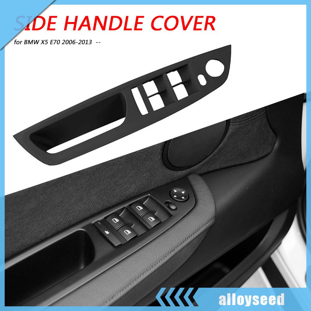 (Alloyseed) ฝาครอบมือจับประตูรถยนต์ สําหรับ BMW X5 E70 X6 E71 ...