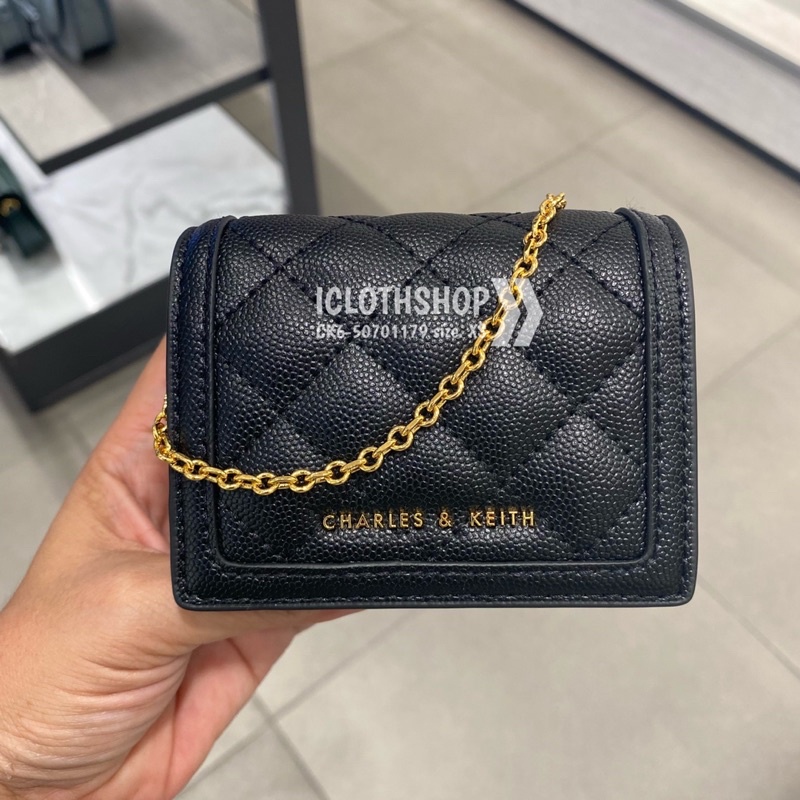 CHARLES KEITH CK6-50701179 size. XS กระเป๋าสตางค์มีสายสะพาย ...