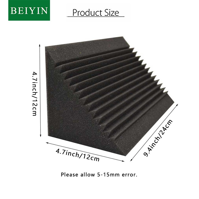 4set Small Bass Trap Foam Corner Cube Sound Treatment Studio Sound ...
